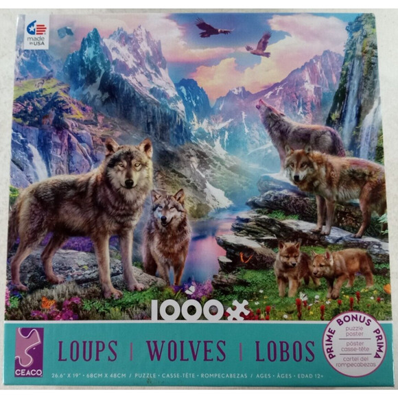 ceaco | Games | Wolves 00 Piece Jigsaw Puzzle By Ceaco | Poshmark